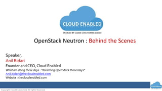 OpenStack Neutron Behind The Senes | PPTX