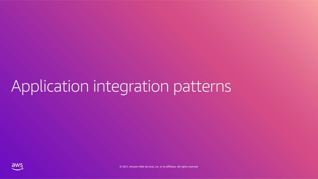 Application Integration Patterns Not Only For Microservices Ppt