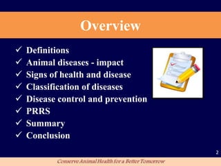 Controlling diseases to ensure better animal health | PPT