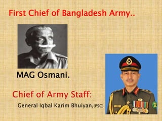 Presentation on Bangladesh defense | PPTX