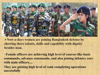 Presentation on Bangladesh defense | PPTX