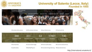 Introduction to the Department of Engineering for Innovation ...