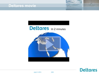 Presentation offshore wind engineering and Deltares | PPT