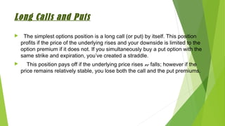 Derivative - Options | PPT