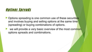 Derivative - Options | PPT