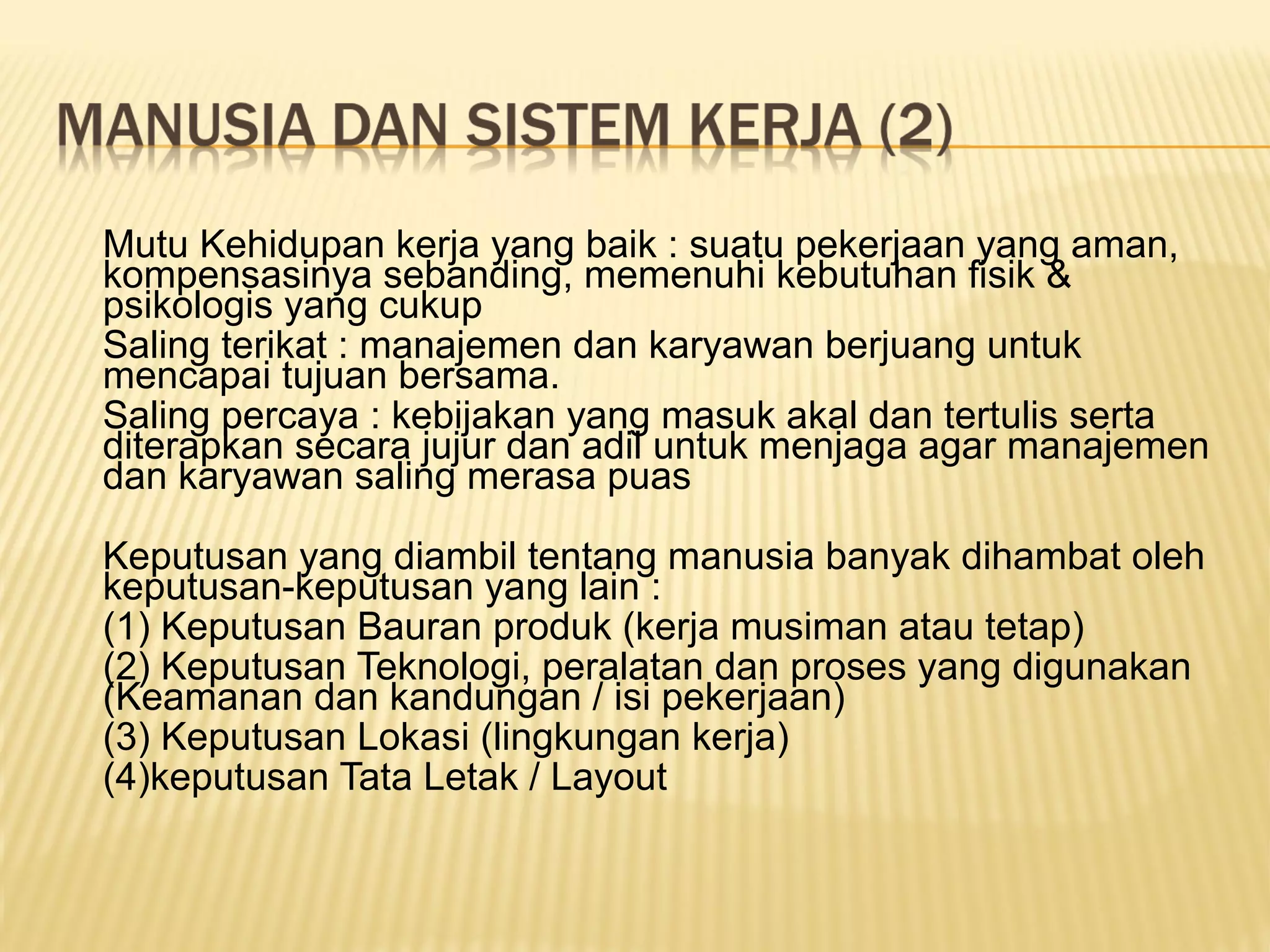 Presentation desain sistem kerja | PPT