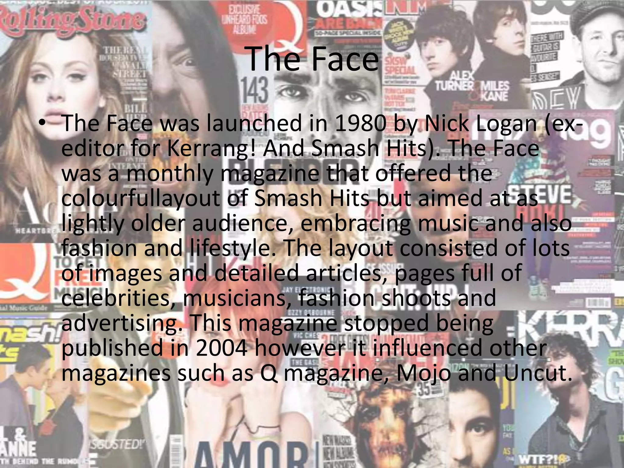 The History of Music Magazines | PPTX