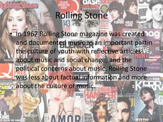 The History of Music Magazines | PPT