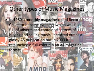 The History of Music Magazines | PPT