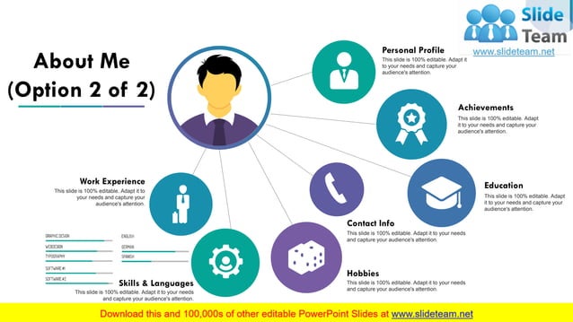 Presentation Describing Yourself PowerPoint Presentation Slides | PPT