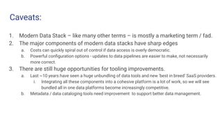 Data Engineer's Lunch #85: Designing a Modern Data Stack | PPT
