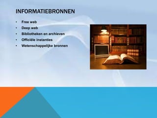 Visualisatie Deskresearch | PPTX