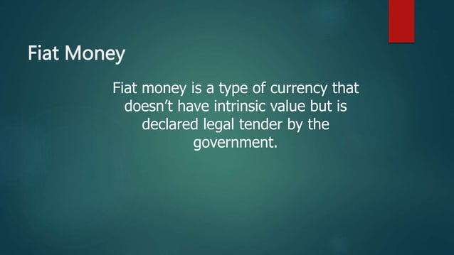 Development of money in principles of money | PPTX