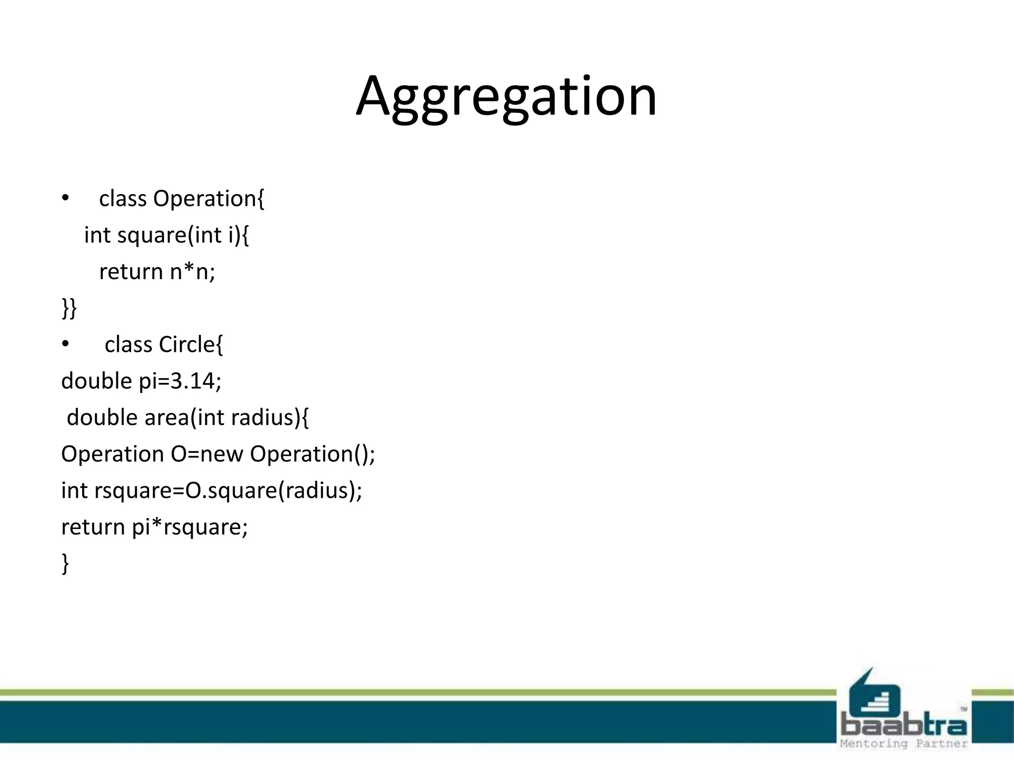 Difference between association, aggregation and composition | PPTX