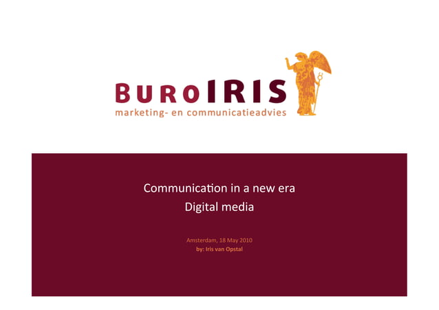 Presentation digital media BURO IRIS v1.0 | PPT