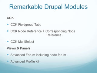 Drupal Case - Amsterdam Living Lab | PPT