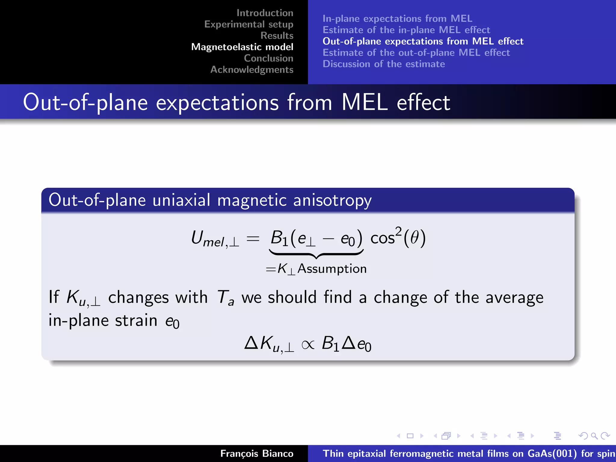 Thin epitaxial ferromagnetic metal films on GaAs(001) for spin injection and tunneling ...
