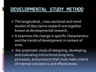 Descriptive Research Method | PPTX