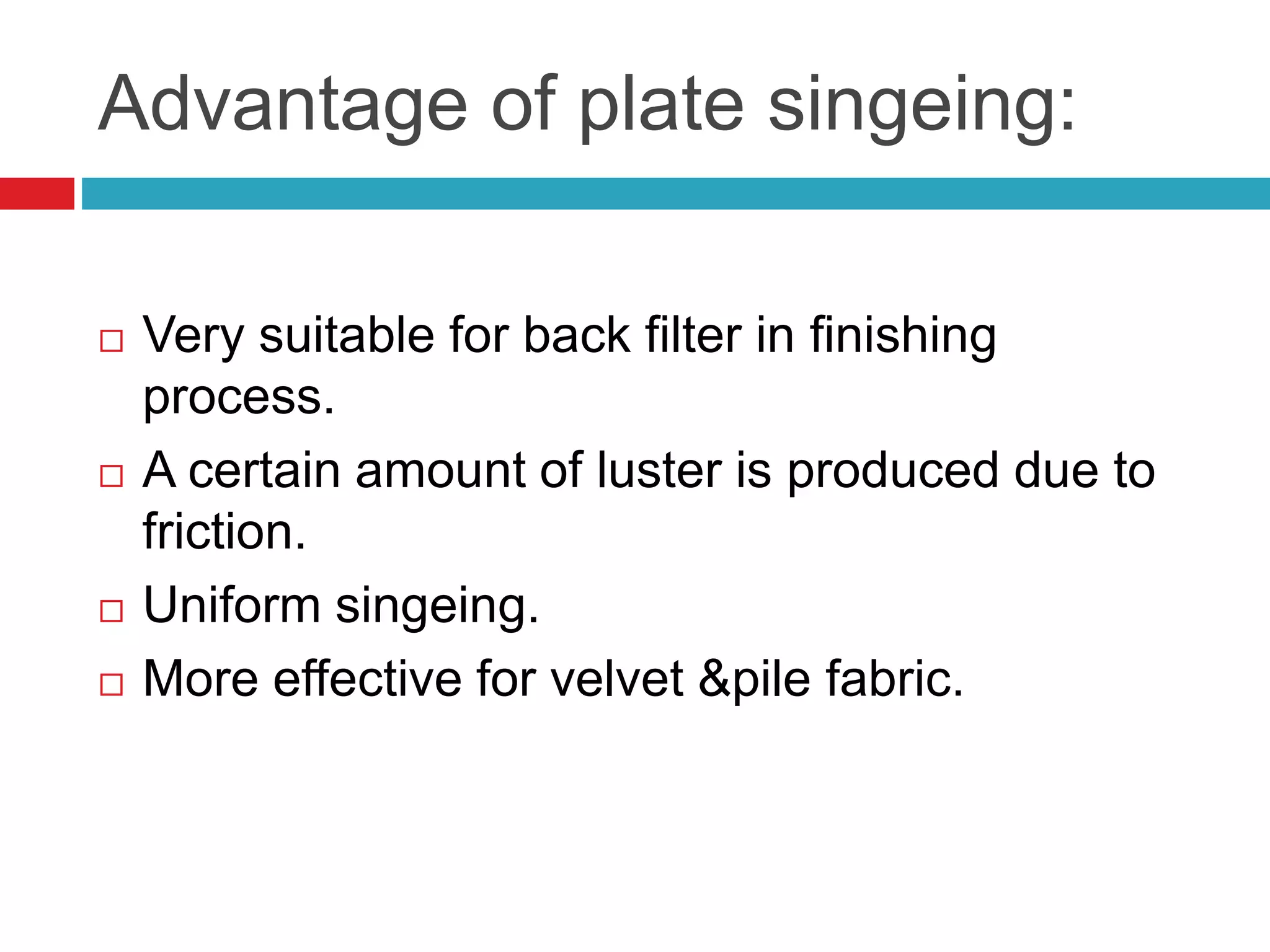Presentation on Textile Singeing | PPTX