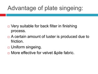 Presentation on Textile Singeing | PPTX