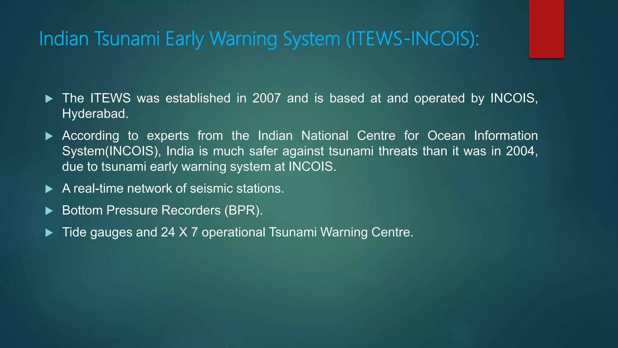 The Indian Ocean Tsunami, 2004 | PPTX