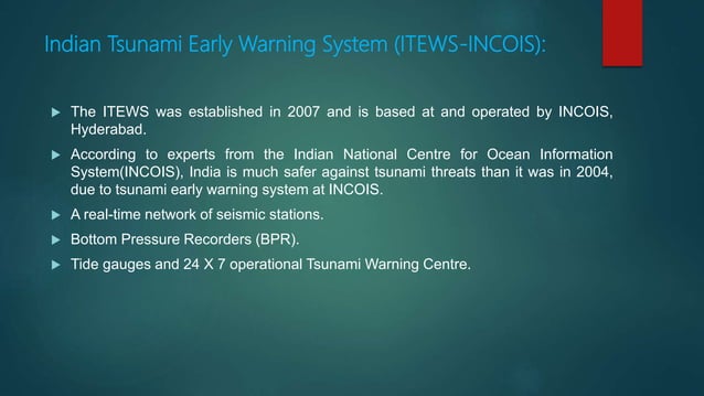 The Indian Ocean Tsunami, 2004 | PPTX
