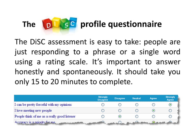 Presso about DISC methodology | PPTX