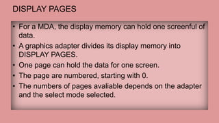 Text Mode Programming in Assembly | PPTX