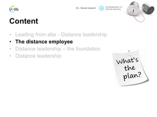Presentation distance leadership | PPT