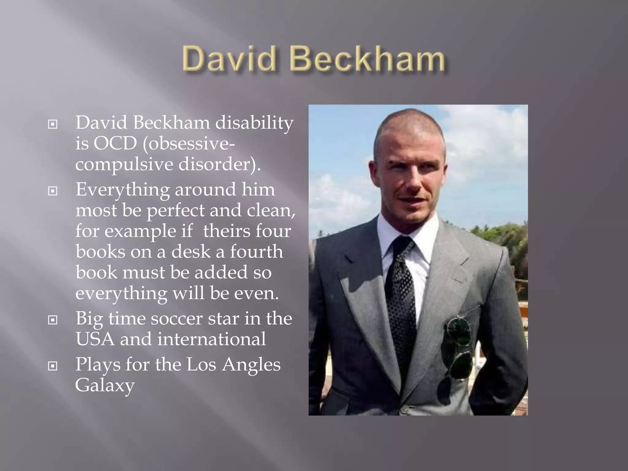 Famous People with Disabilities | PPTX