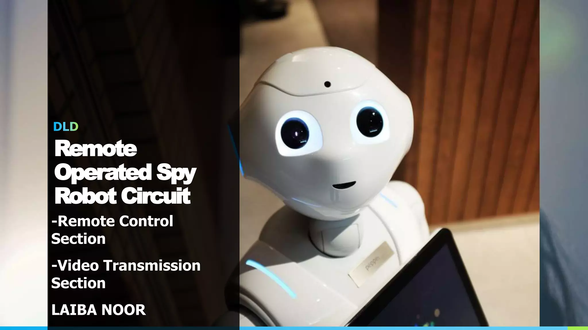 Remote Operated Spy Robot Circuit | PPTX | Consumer Electronics ...