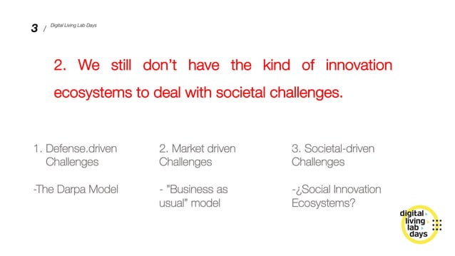 Living Labs, Social Innovation ecosystems and collaborations | PPT