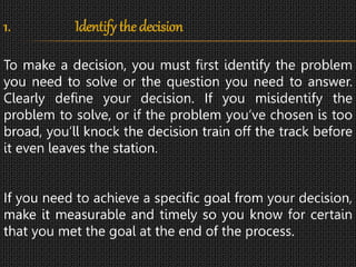 DECISION MAKING | PPTX