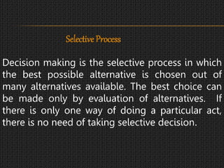 DECISION MAKING | PPTX