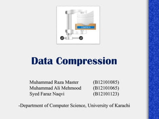 Data Compression (Huffman) | PPTX | Programming Languages | Computing