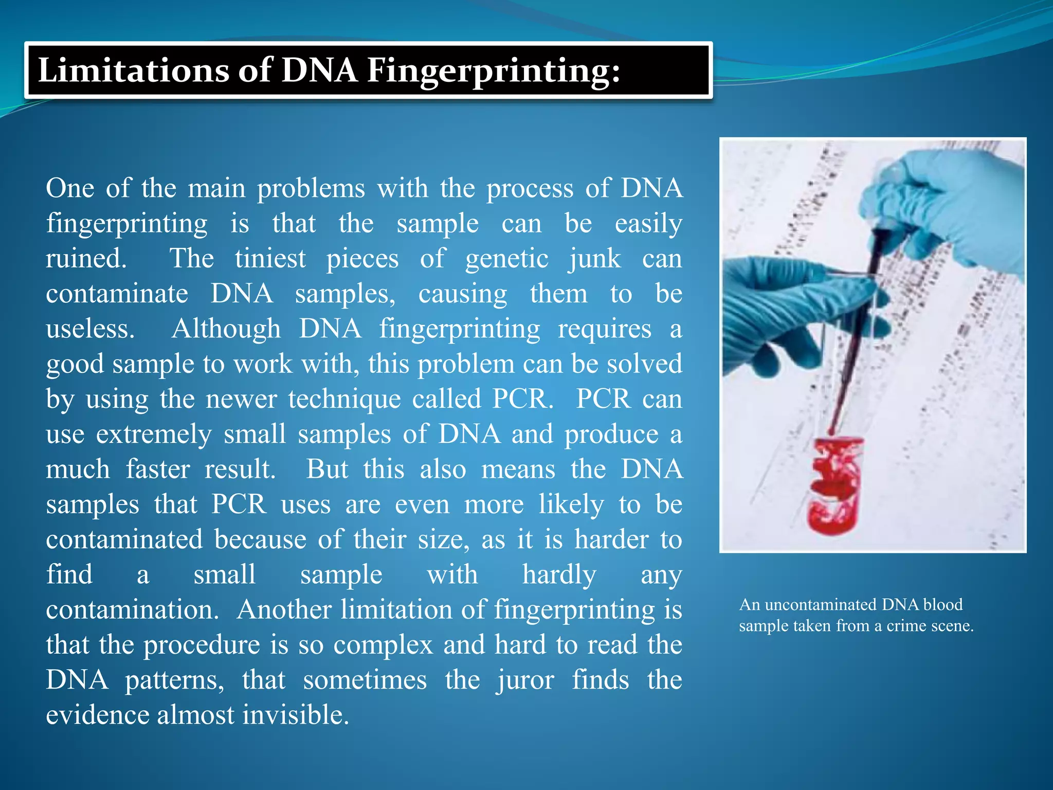 DNA Fingerprinting | PPTX