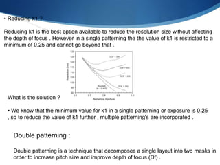 Double patterning for 32nm and beyond | PPTX | Photography | Arts and Crafts
