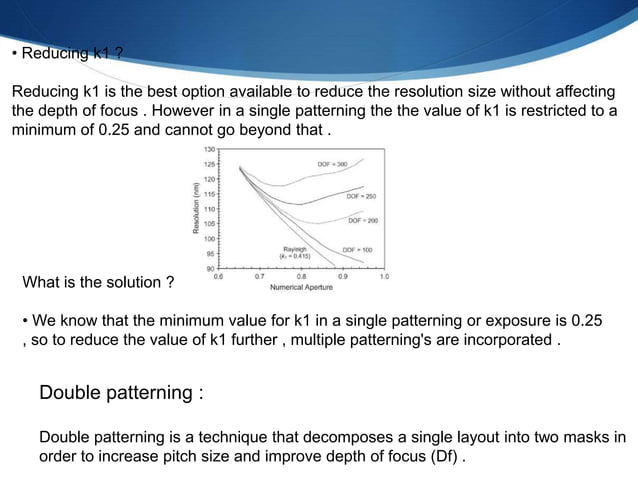 Double patterning for 32nm and beyond | PPTX | Photography | Arts and ...