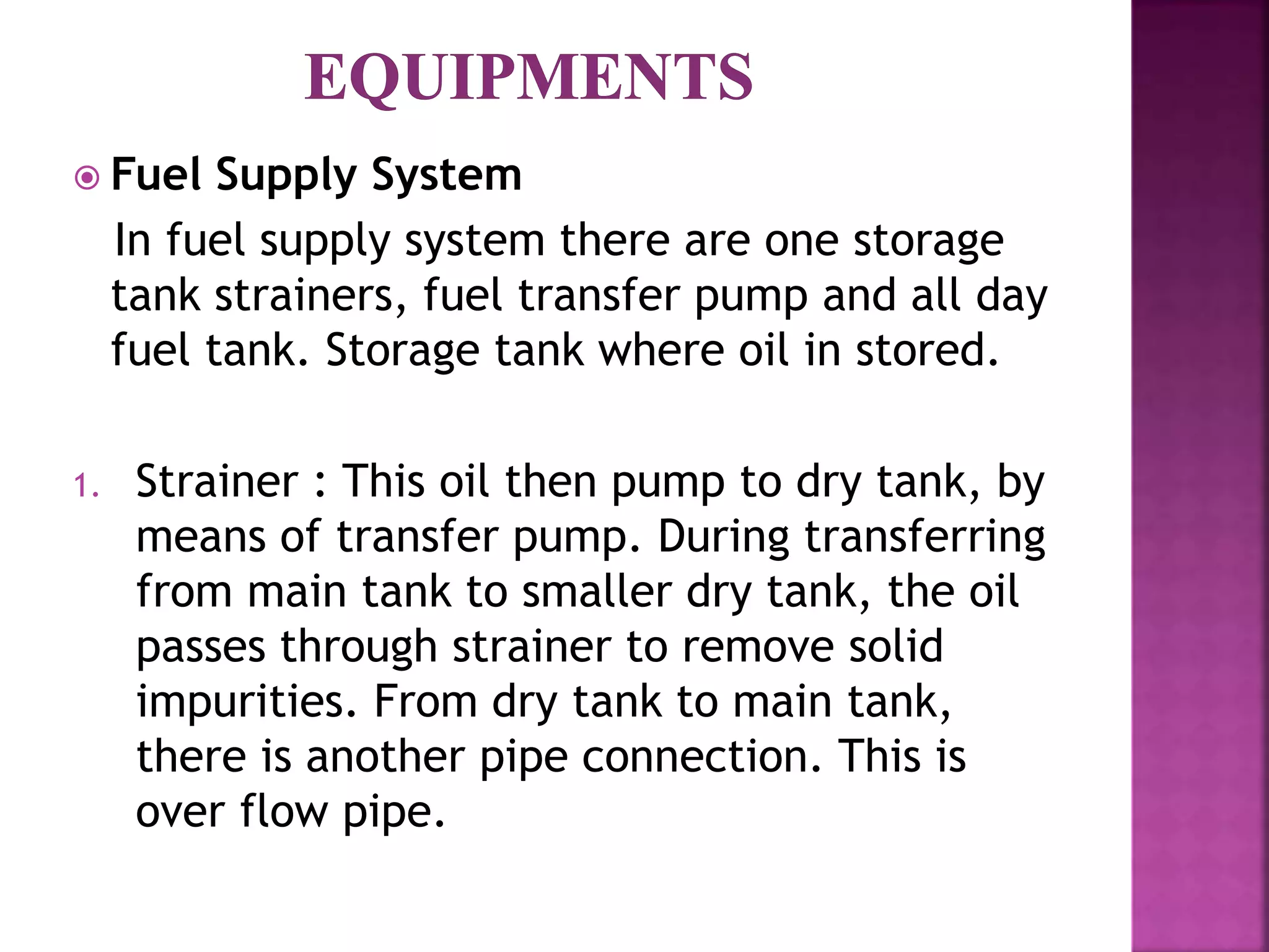 Diesel power plant | PPTX | Science