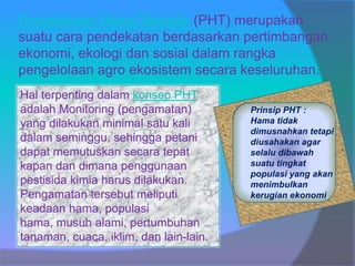 Pengelolaan Hama Terpadu novia anjani | PPTX