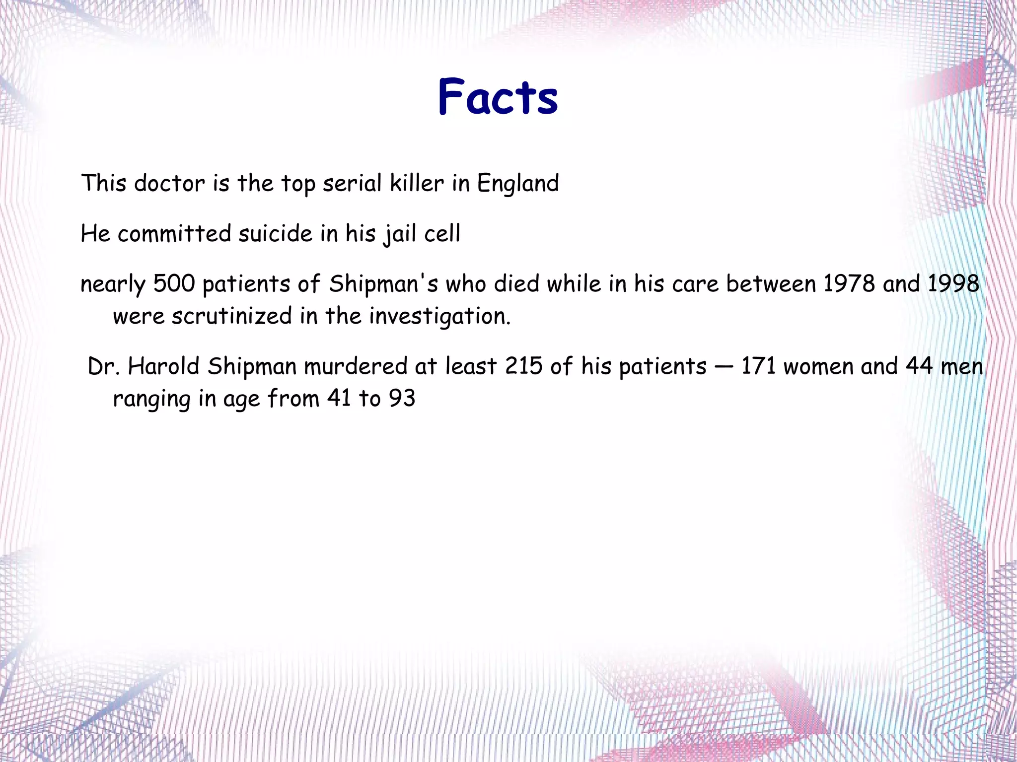 Presentation dr.shipman | ODP