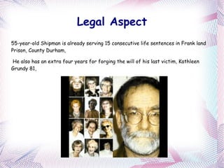 Presentation dr.shipman | ODP | Crime & Harmful Acts to Individuals ...