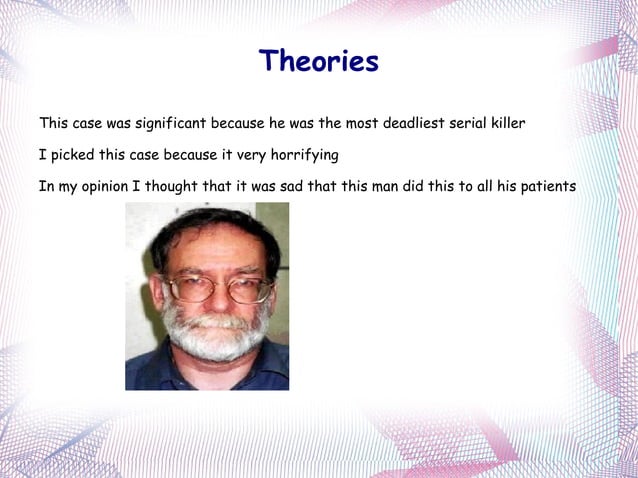 Presentation dr.shipman | ODP | Crime & Harmful Acts to Individuals ...