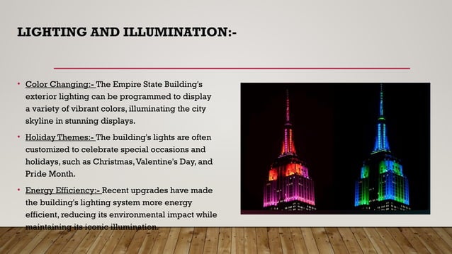 PRESENTATION ON THE EMPIRE STATE BUILDING | PPTX | Civil Engineering ...