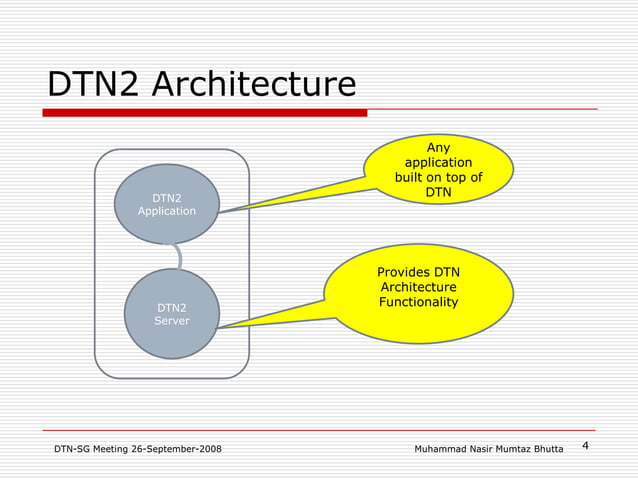 Introduction to Delay/Disruption Tolerant Networking and Applications | PPT