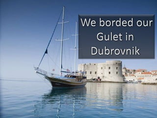 Cruise Dubrovnik with goolets | PPTX