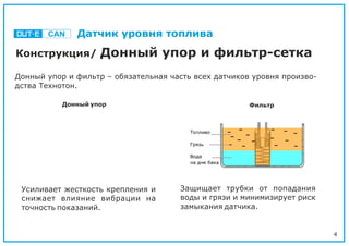 Датчики уровня топлива DUT-E CAN | PDF | Technology & Computing