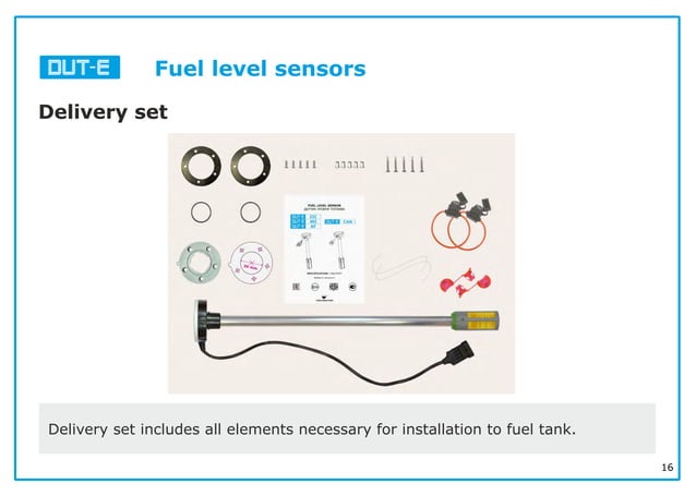 DUT-E Fuel Level Sensor (ENG) | PPT