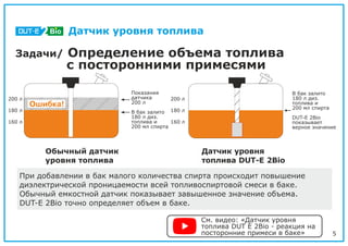 DUT-E 2Bio Fuel Level Sensor (RUS) | PPT