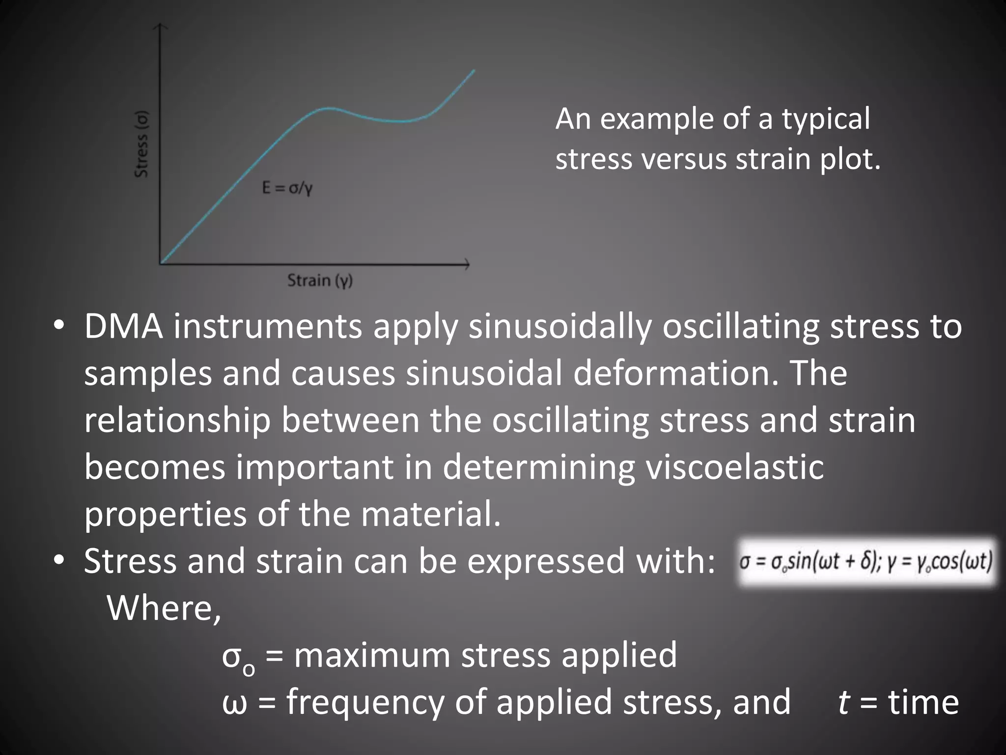 Presentation dynamic mechanical analysis (dma) | PPTX